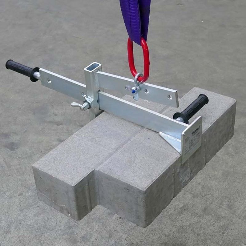 Stone lifting clamp - 355 - WIMAG GmbH - block / vertical