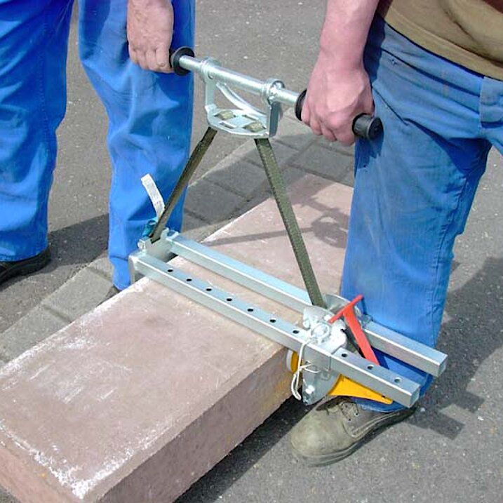 Stone lifting clamp - 380 series - WIMAG GmbH - block / vertical / manual