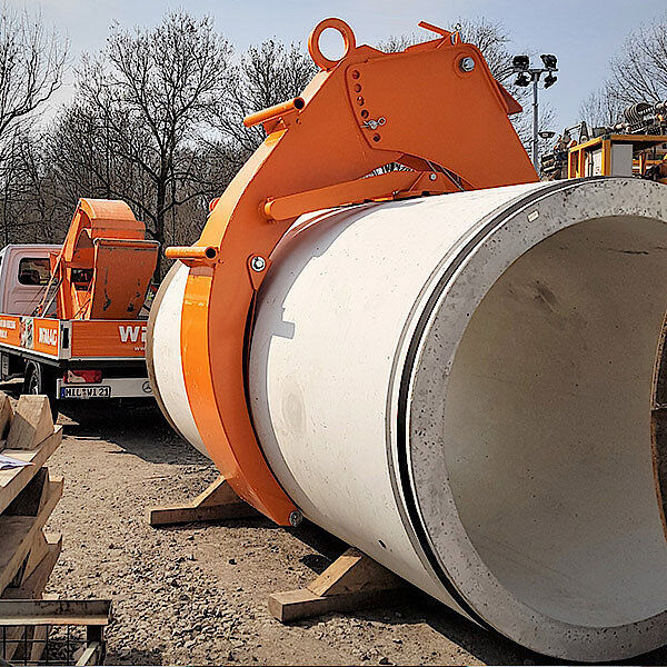 Pipe lifting grab - 131 series - WIMAG GmbH - mechanical