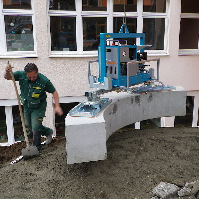 Sheet metal vacuum lifting device - 860 - WIMAG GmbH - for stone slabs ...