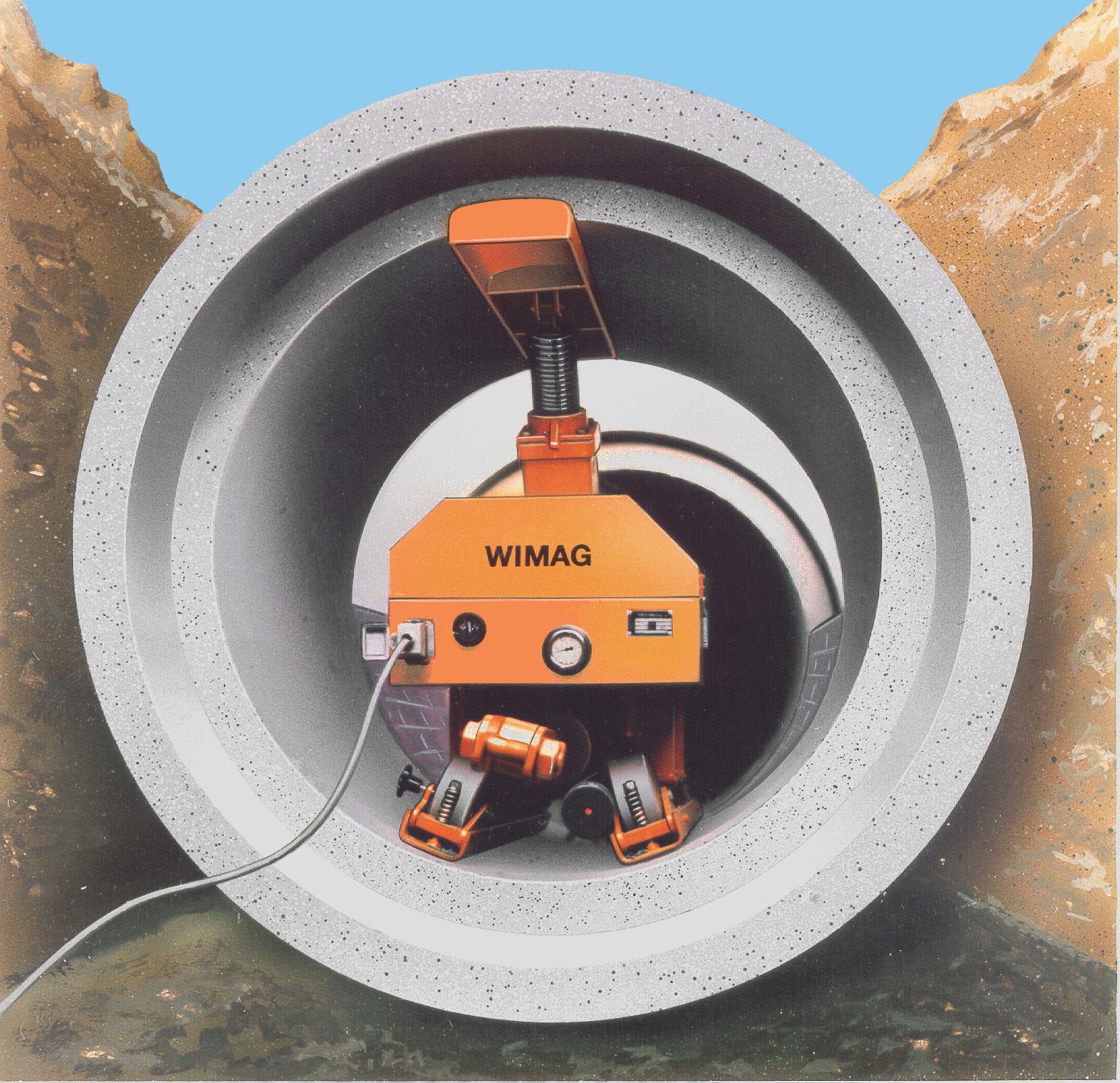 Pipe puller - 128 series - WIMAG GmbH