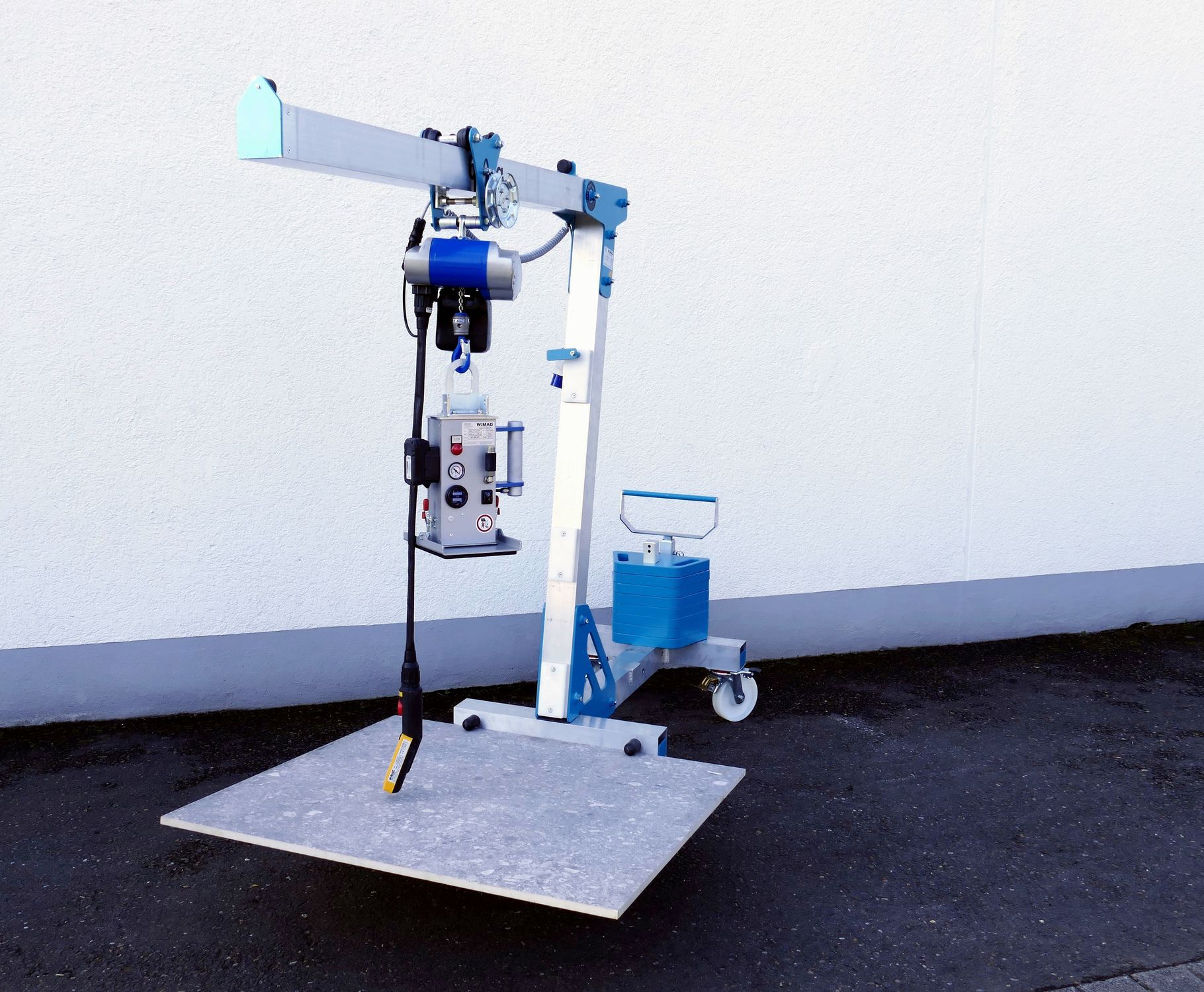 Aluminium jib crane - 518 - WIMAG GmbH - modular / mobile