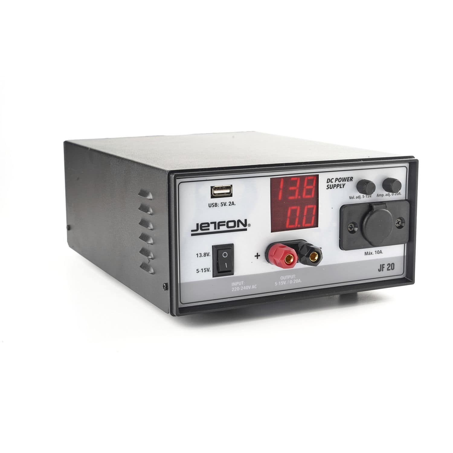 Tabletop power supply - JF20 - Pihernz - AC/DC / adjustable / with ...
