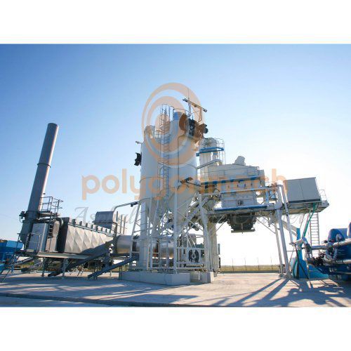 Mobile asphalt plant - Polygonmach - continuous