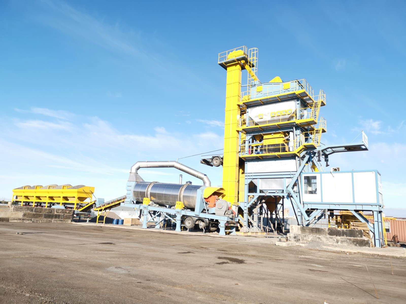 Stationary asphalt plant - Polygonmach - continuous