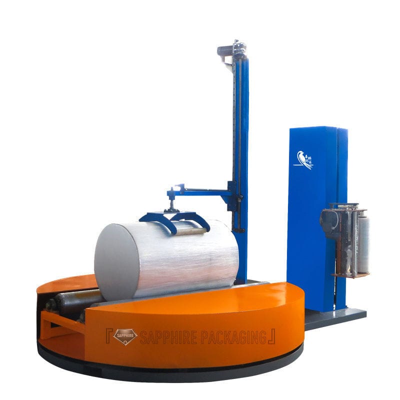 Turntable stretch wrapping machine - YP2000F - Shandong Sapphire ...