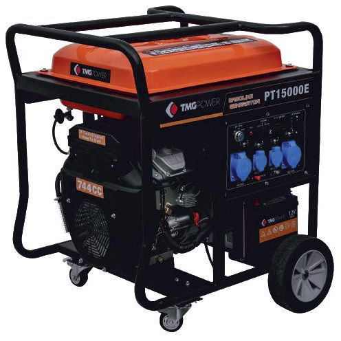 Gasoline engine generator set - GG15000E - TMG POWER - single-phase ...