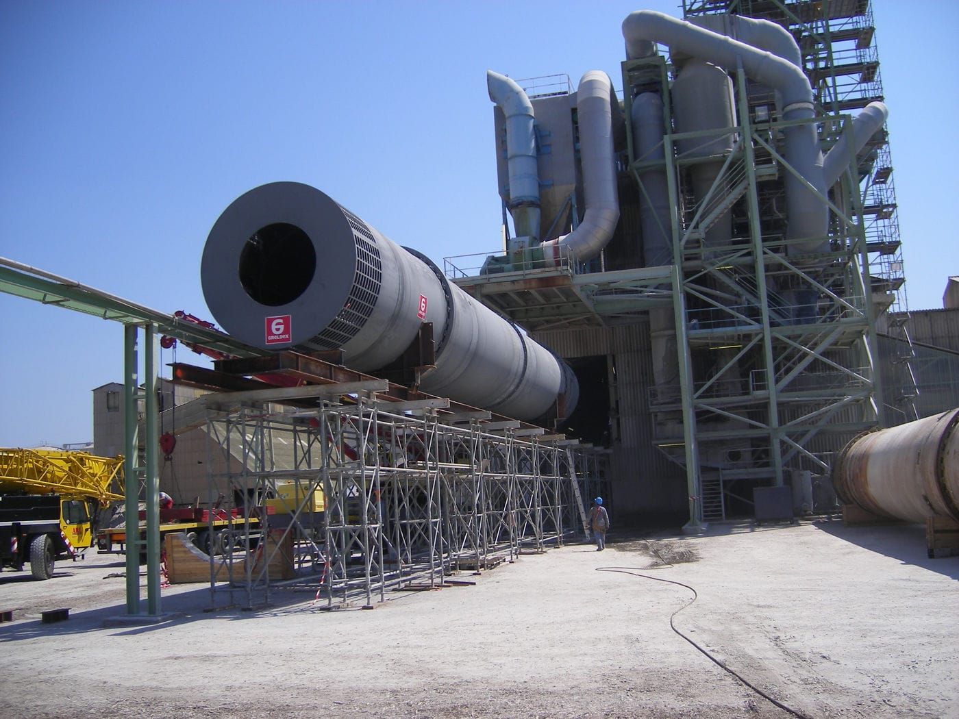 Rotary drum dryer - GRELBEX - continuous / air / fertilizer