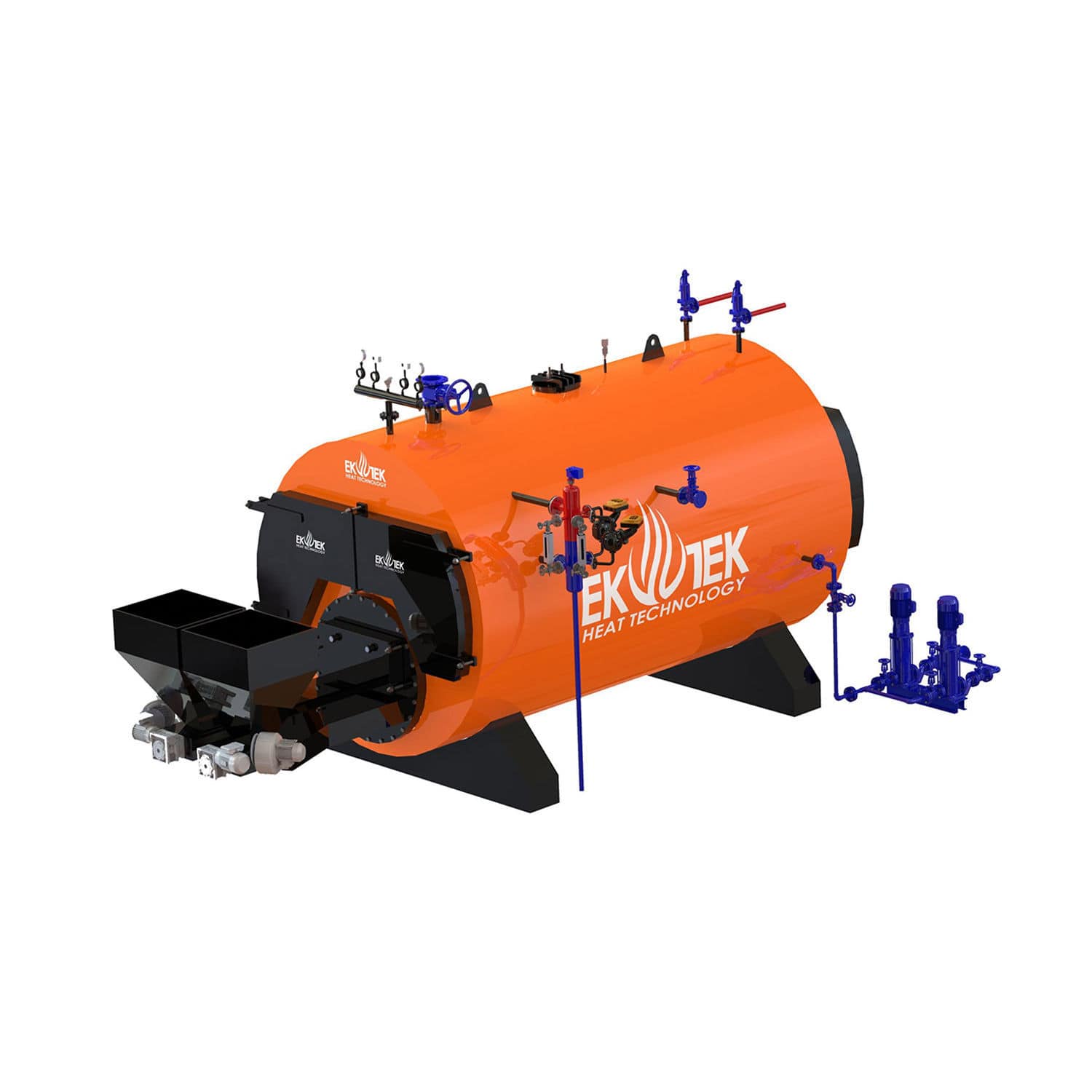 Steam boiler - GRIM series - Ekotek Heat Technology - gas / coal / pellet