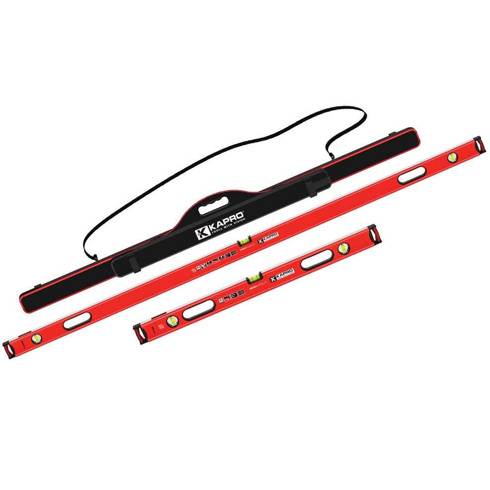 Spirit level - 985 APOLLO JAMBO SET - KAPRO - precision / horizontal ...
