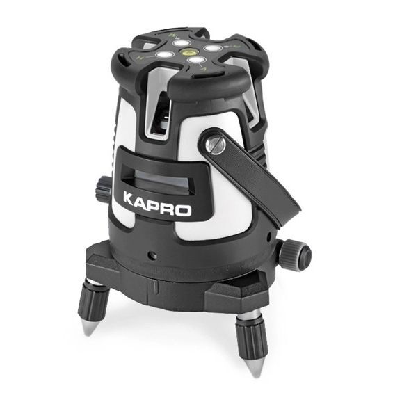 Battery-powered laser level - 875G PROLASER® - KAPRO - IP54