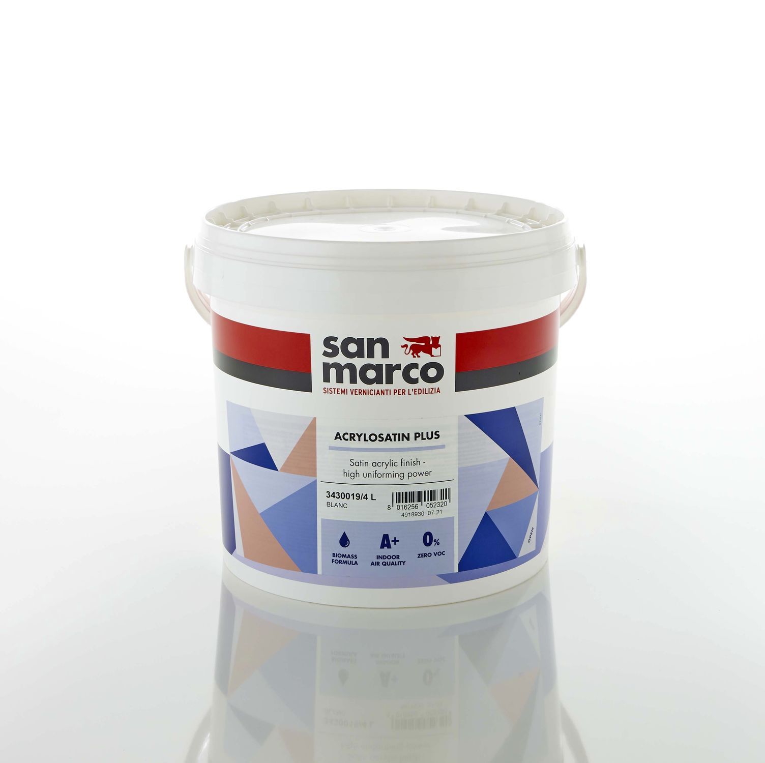 Finishing paint - Acrylosatin plus - SAN MARCO - acrylic / water-based ...