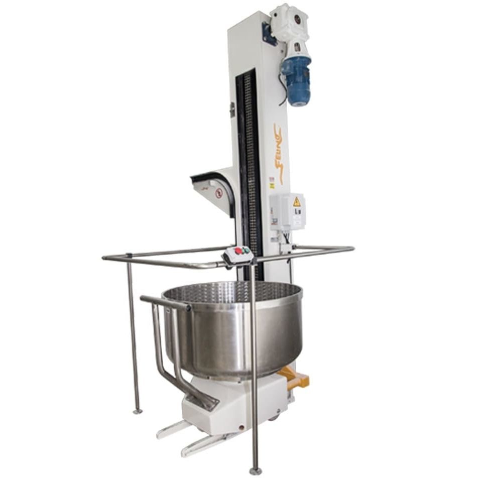 Electric tipping station - ET series - Felino S.a - dough Vessel / lifting