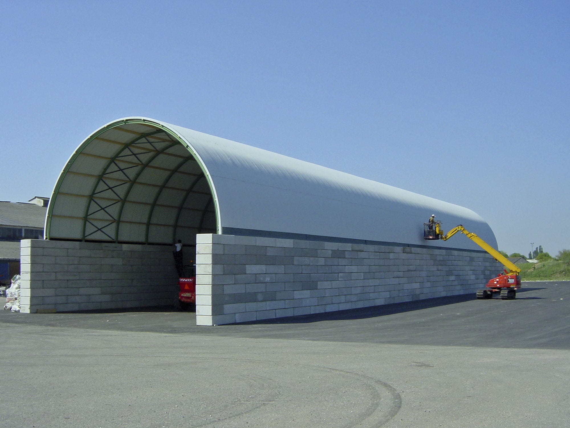 Transportable warehouse - Romney - J. Snoei BV - prefab ...