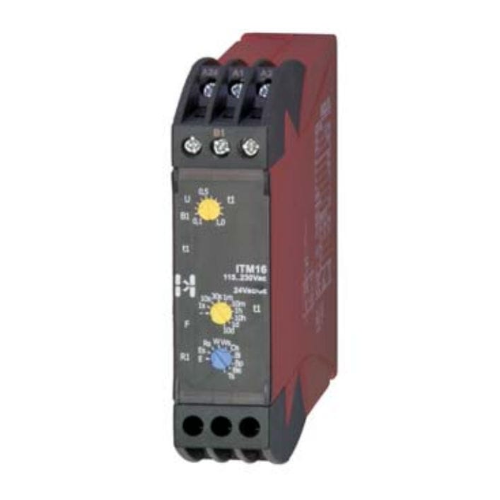 Multi-function time relay - ITM16 - HIQUEL - time delay / DIN rail