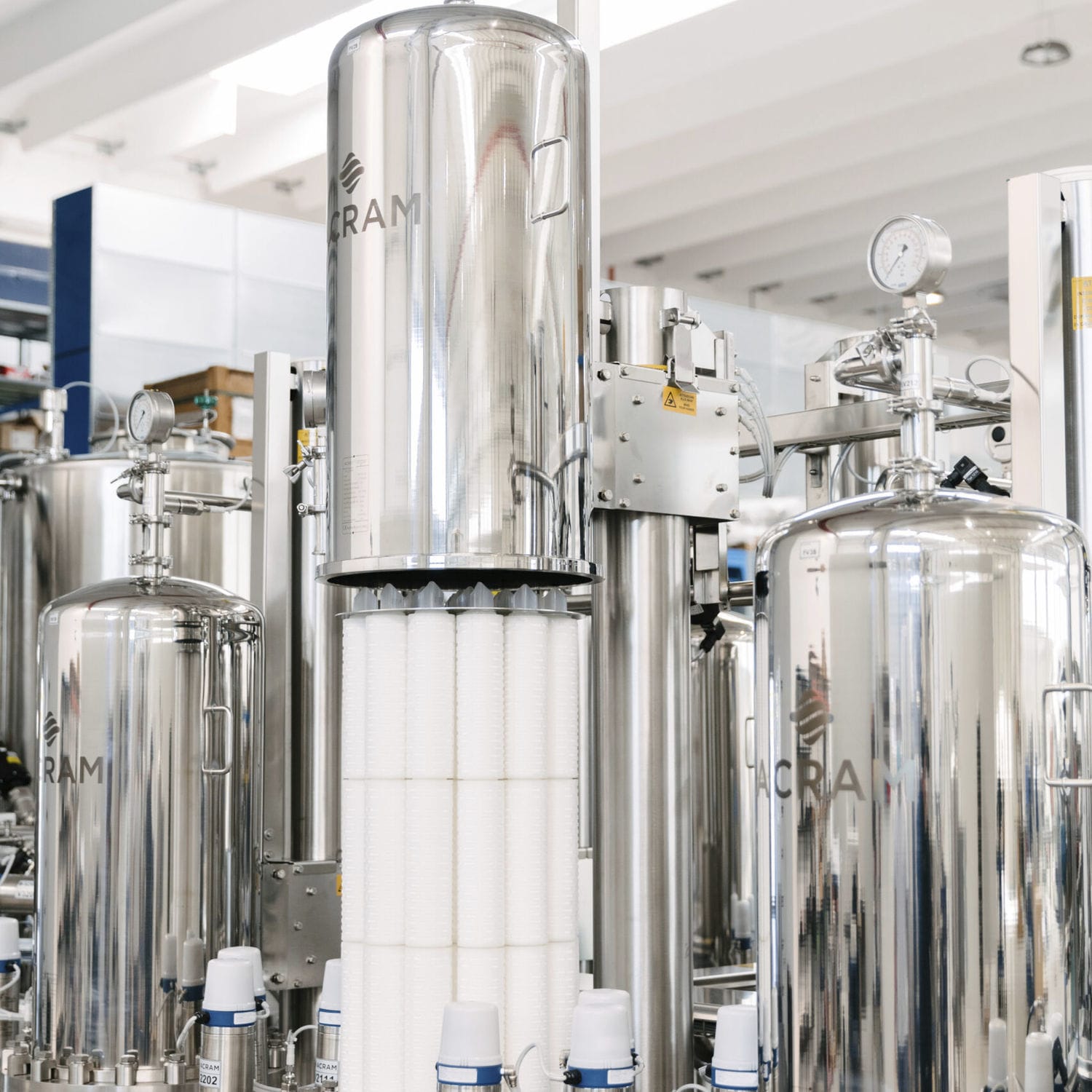Microfiltration unit for the food industry - iAM TECH - Acram - for ...