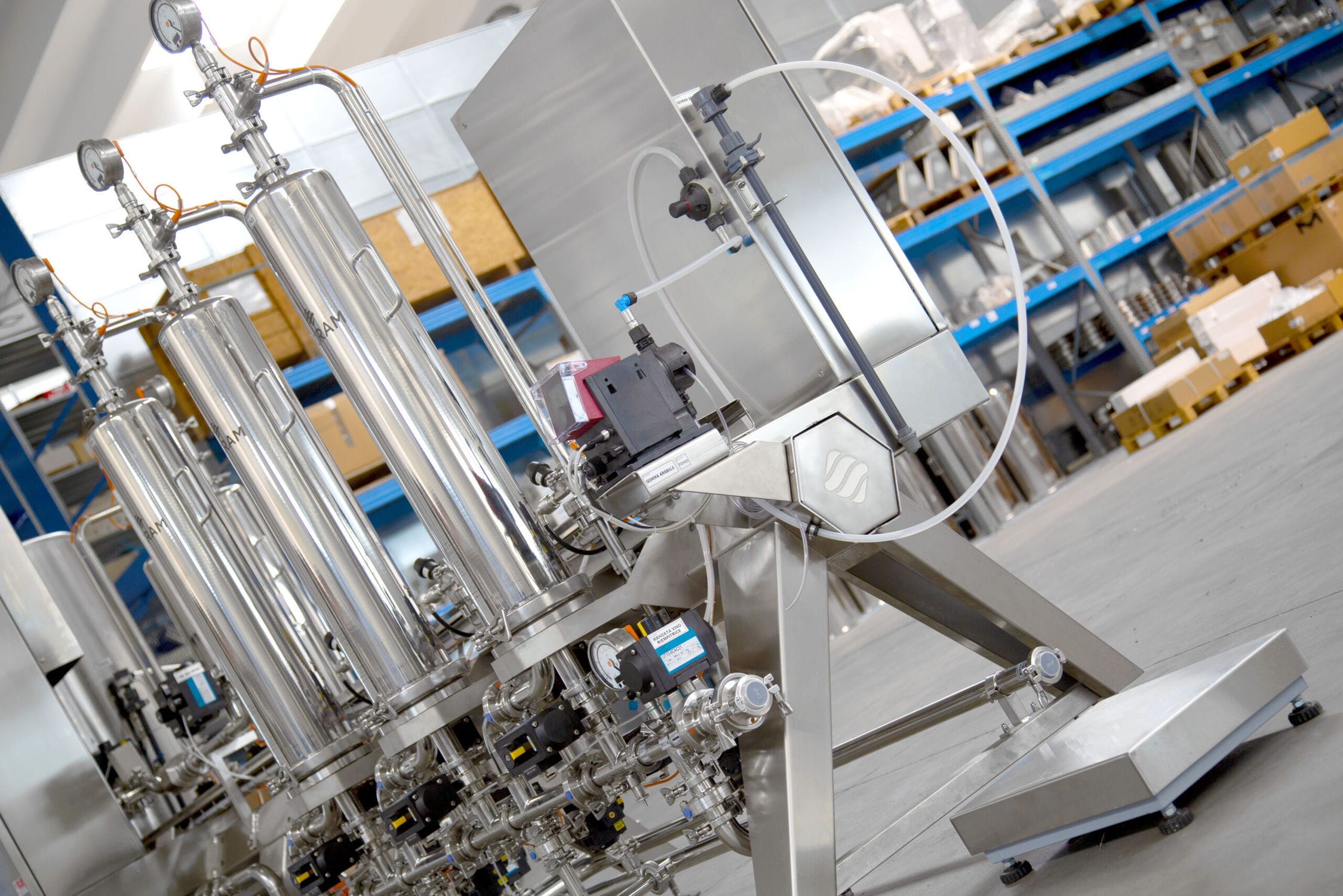 Microfiltration unit for the food industry - iAM EXA - Acram - for wine ...