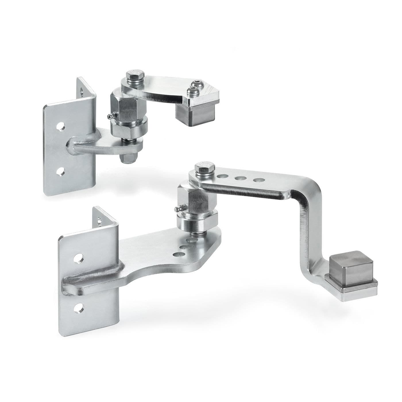 Concealed hinge - RS-ST - COMUNELLO GATE - spring / steel / aluminium