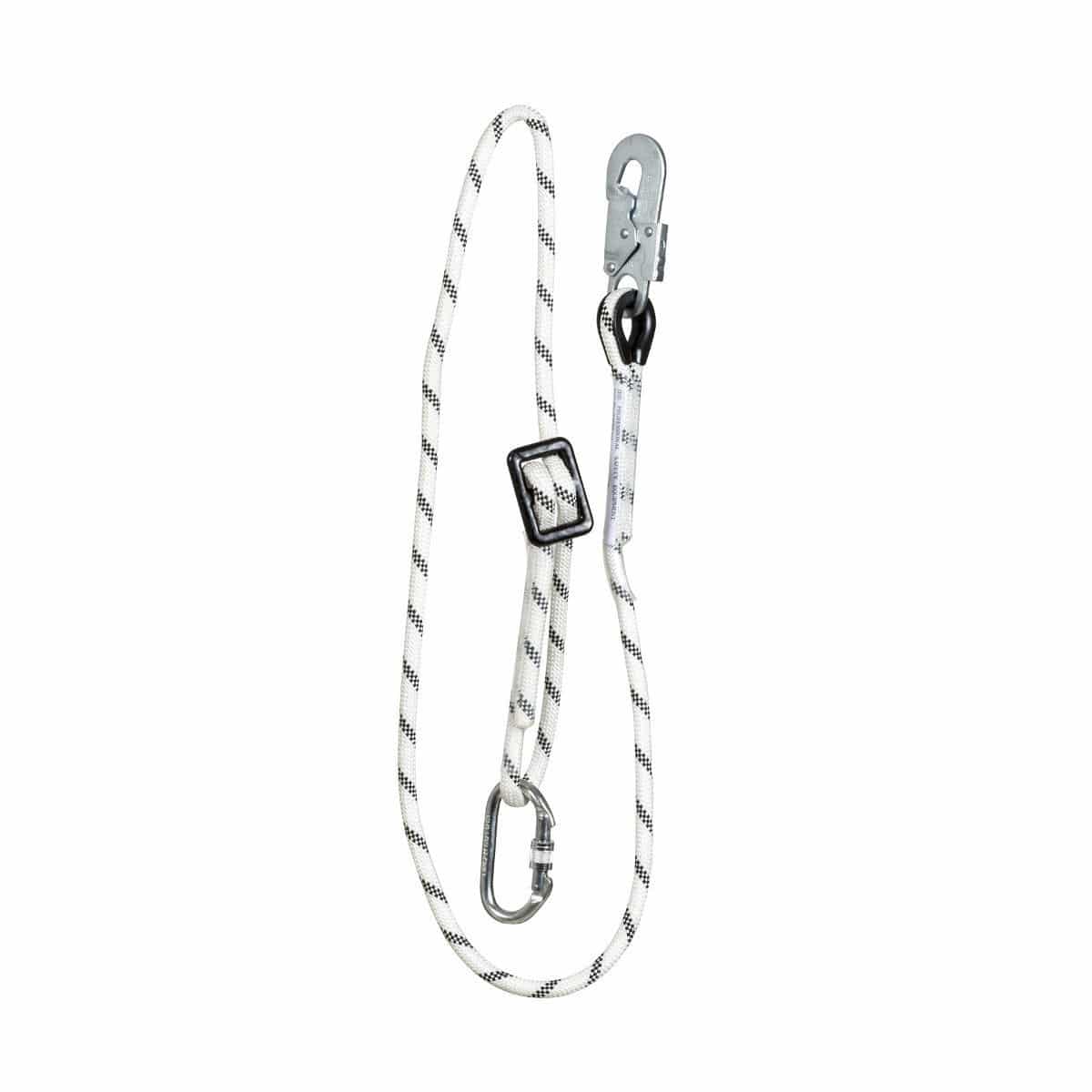 Rope fall arrest lanyard - 69F ECO - SEBA PROTEZIONE srl - adjustable