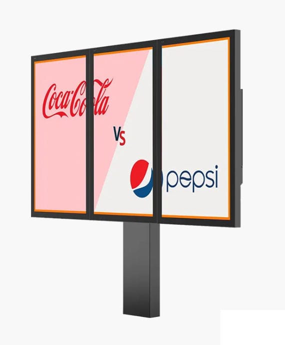 LCD display - LCDce55-Ohf - LCDoffice Display - 3840 x 2160 / 1920 x ...