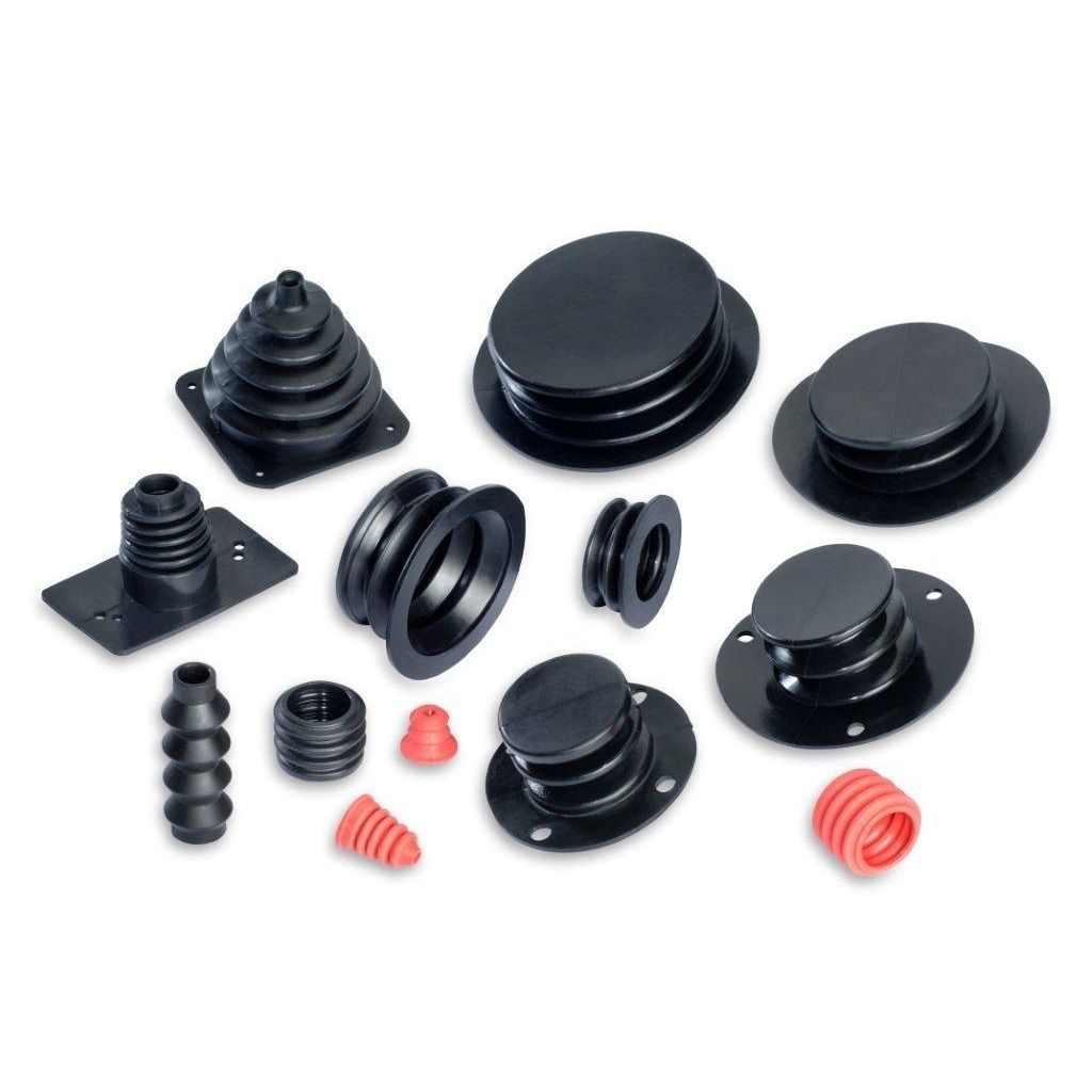 Rubber bellows - KPM Plasto Rubber Co. - square / rectangular / flat