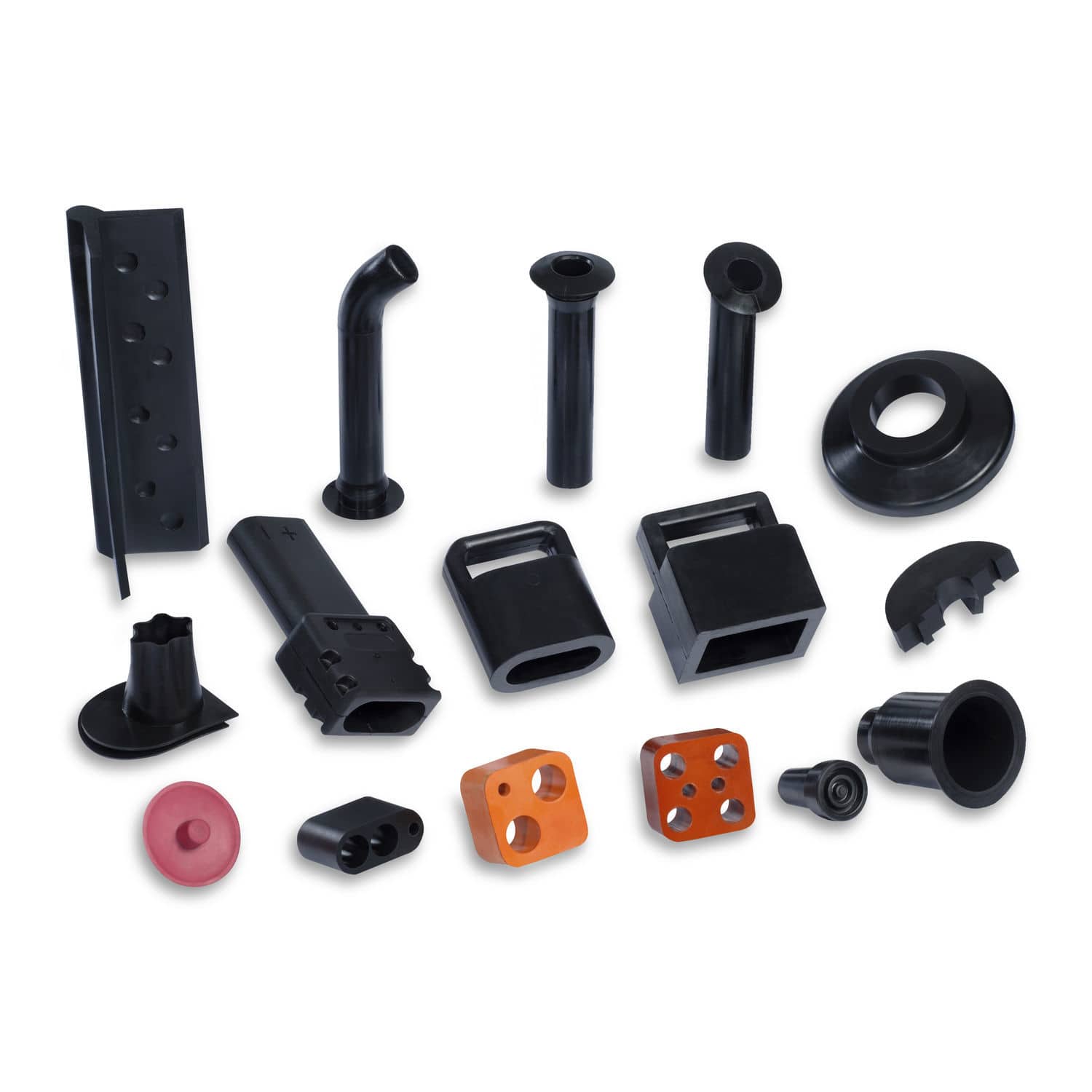 Rubber housing - KPM Plasto Rubber Co. - rectangular / cylindrical / plug
