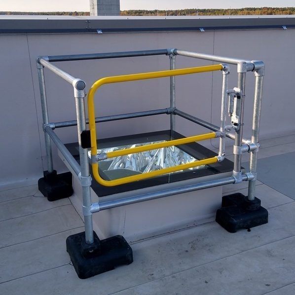 Galvanized guardrail - FA series - Fisher Alvin Limited - for skylights ...