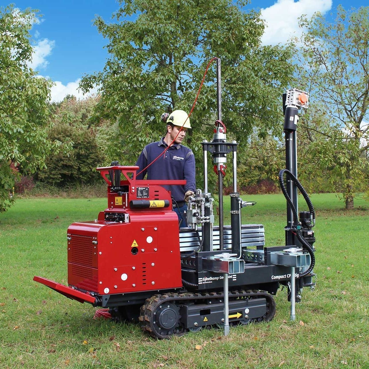 Horizontal drilling rig - CPT130 - Royal Eijkelkamp - exploration ...