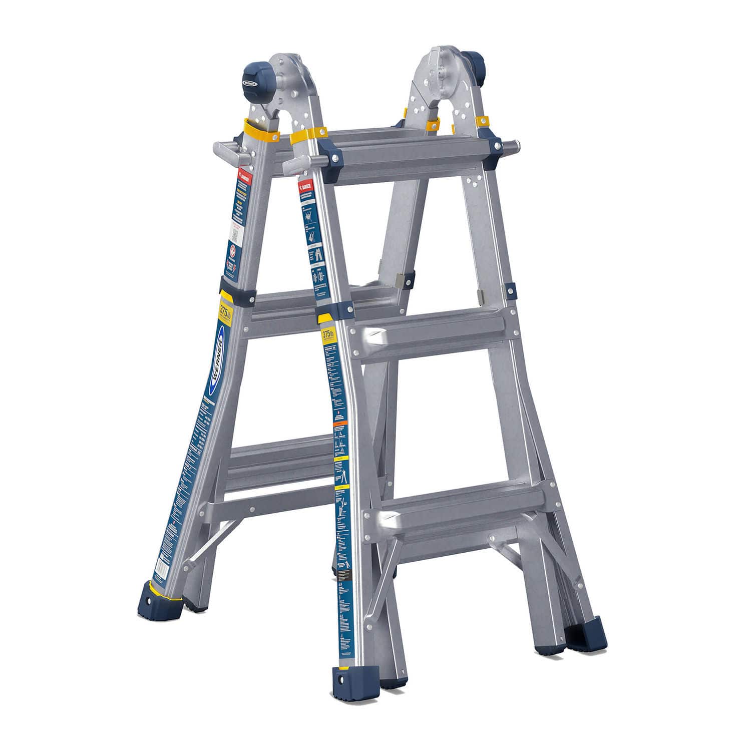 Aluminum ladder - MT-14IAA - WERNER CO - universal