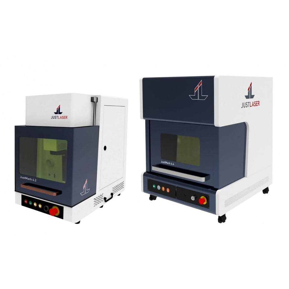 Laser marking and engraving machine - 4.2 V1 - JustLaser s.r.l. - metal ...