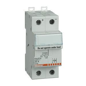 DIN rail fuse holder - BTICINO - for photovoltaic applications