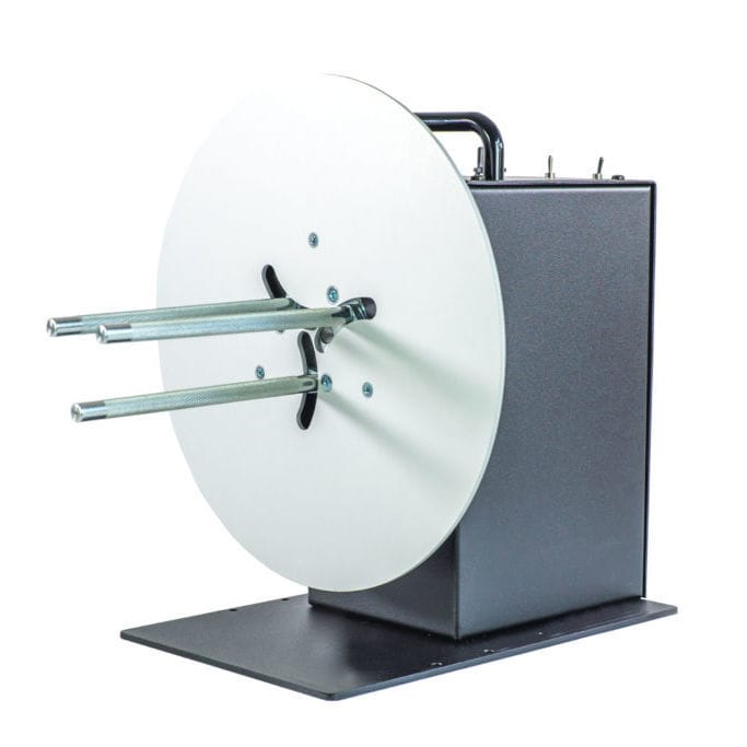 Label unwinder - UCAT-1-ACH - LABELMATE - drive / roller / portable