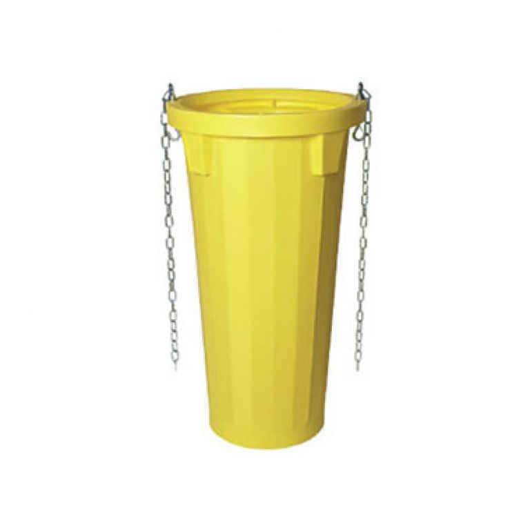 Polypropylene rubble chute - E001TZ - Tekcnoplast