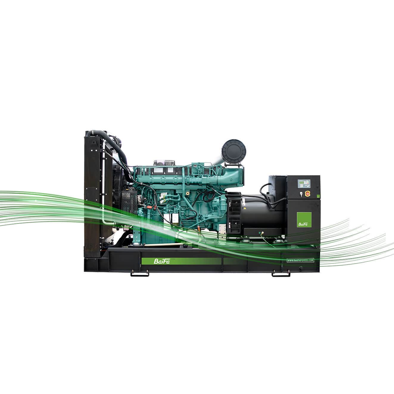 Diesel generator set - BF-V SERIES - Baifa POWER (WUXI) Ltd. - three ...