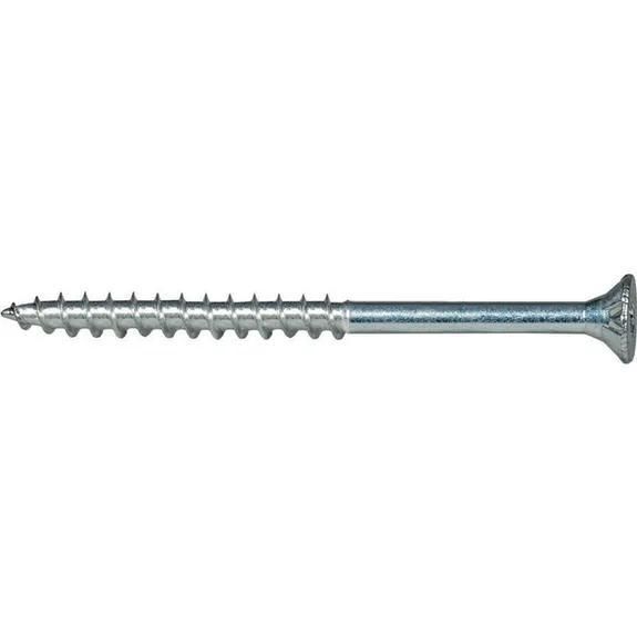 Wood screw - VELOX Pozi 4x70/40 T - CELO - countersunk head / Pozidriv ...