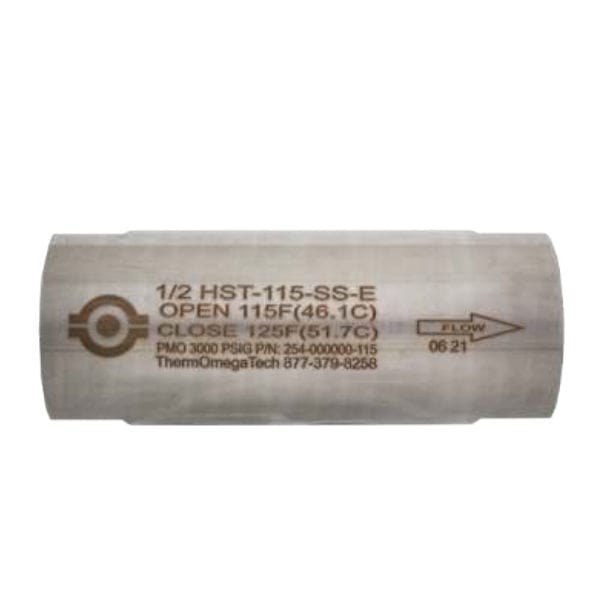 Shut-off valve - HST - Thermomegatech - for water / for oil / for air