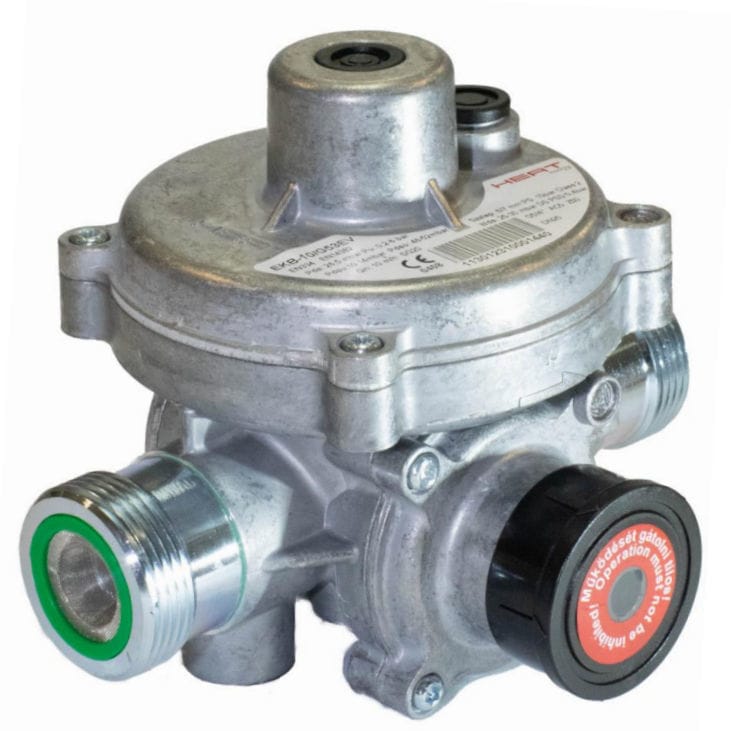 Propane pressure regulator - EKB series - Heat Group - for air / heated ...