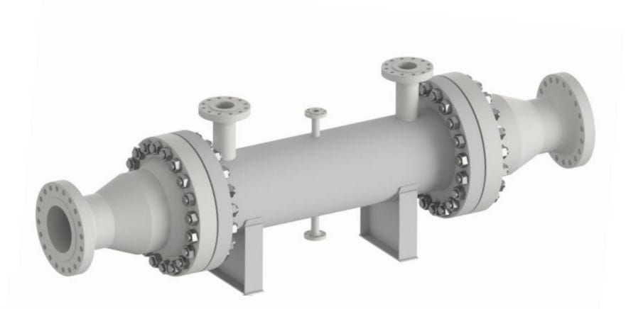 Multi-tube heat exchanger - HWT-H - Heat Group - gas/liquid / stainless ...