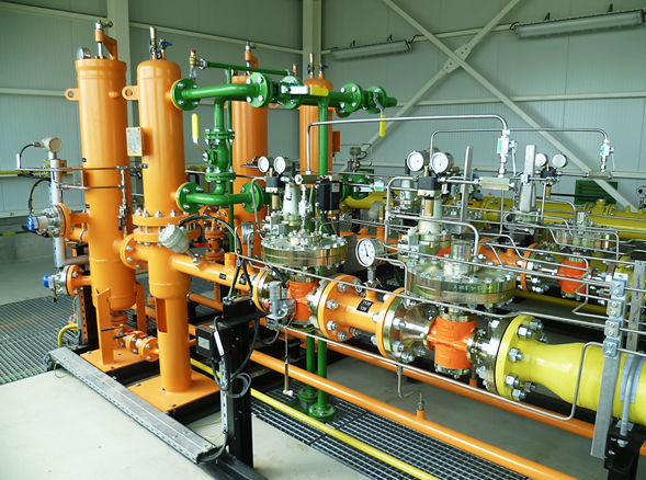 Gas pressure regulator unit - Customized - Heat Group - propane