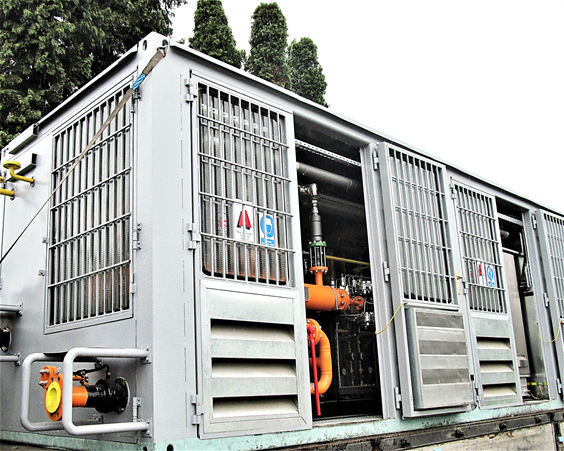 Compact gas control station - Heat Group