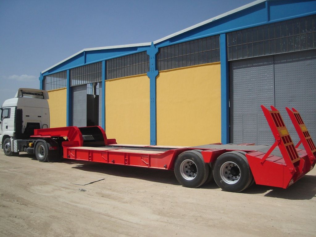 Low-loader trailer - lider trailer - 2-axle