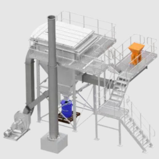 Bag filtration system - Macrotec Engineering - gas / modular