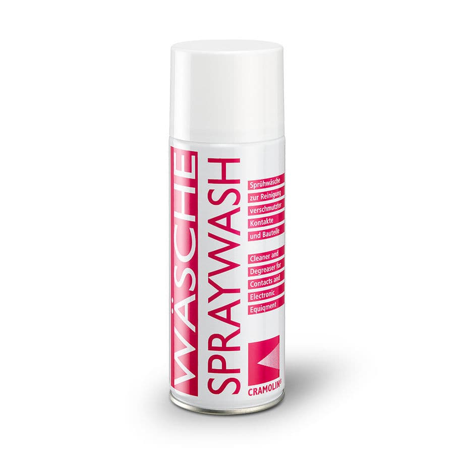 Aerosol detergent - Cramolin SPRAYWASH - ITW Industrial Solutions ...