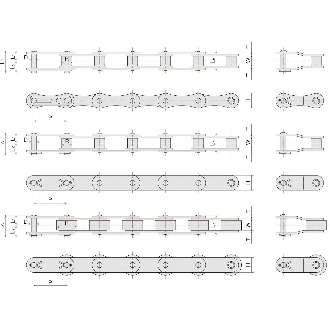 Nickel-plated chain - NP - Sugiyama Chain Co., Ltd. - transmission ...