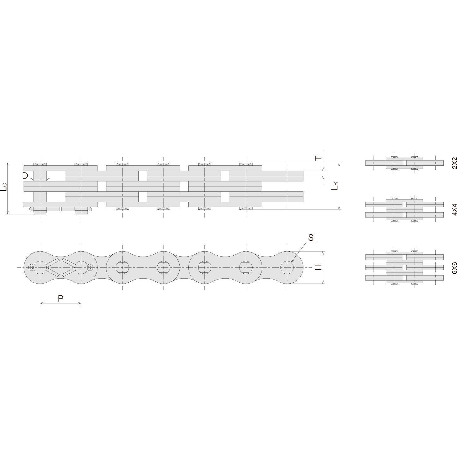 Leaf chain - AL - Sugiyama Chain Co., Ltd. - transmission / steel / ANSI