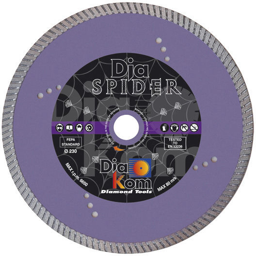 Metal cutting disc - SPDT series - DIAKOM - for concrete / diamond ...