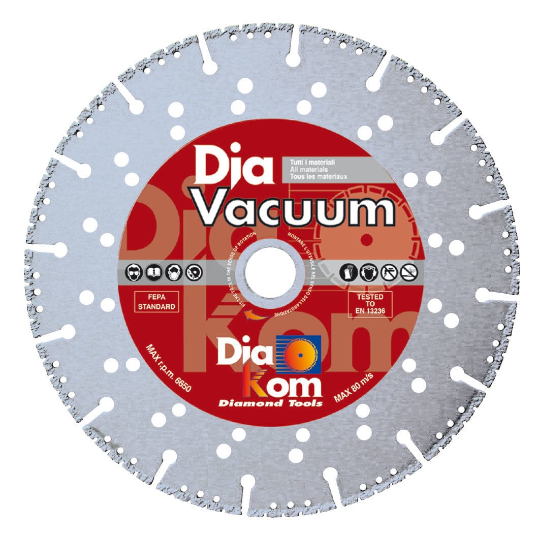 Metal cutting disc - 600C series - DIAKOM - for concrete / diamond ...