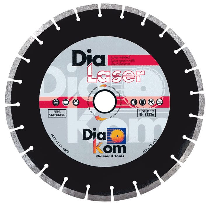 Metal cutting disc - 130C series - DIAKOM - for concrete / diamond ...