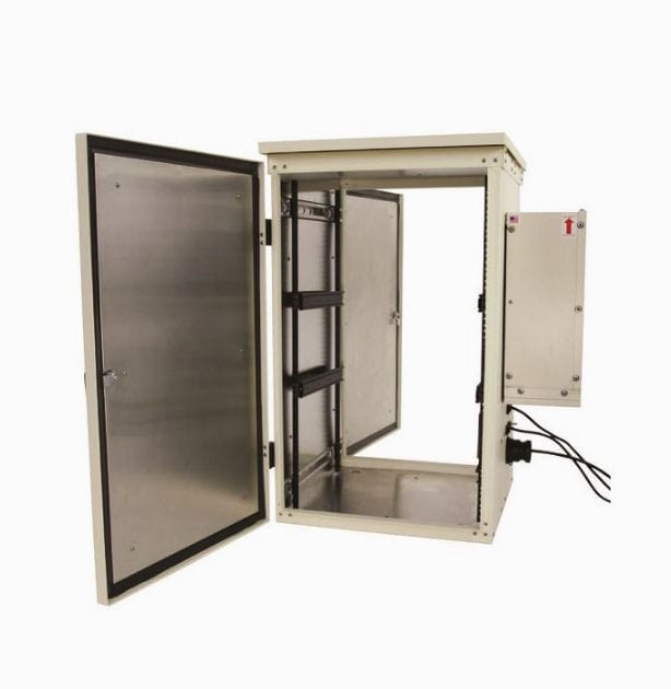 Rack-mount cabinet - CR-20U - Apex Instruments, Inc. - workshop / floor ...