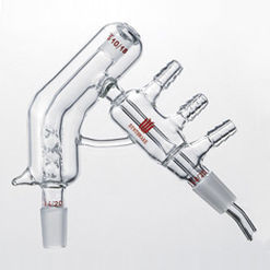 Laboratory distiller - D371418 - Synthware glass - vacuum / short path